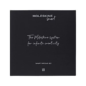 Moleskine Pen+ Ellipse Smart Writing Set Pen & Smart Notebook - Use with Moleskine Notes App for Digitally Storing Notes (Only Compatible with Moleskine Smart Notebooks) Packaging May Vary