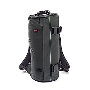 Henty Wingman Commuter Backpack - Convertible Carry-On Garment Bag for Men and Women, Travel Suitcase Dress Bag, 2 in 1 Luggage Carrier and a Backpack, Black
