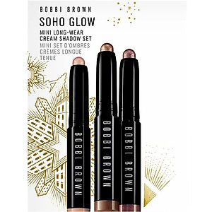 Bobbi Brown Long-Wear Cream Shadow Stick Mini Set - Dusty Mauve, Golden Pink, and Golden Bronze., 3 Count (Pack of 1)