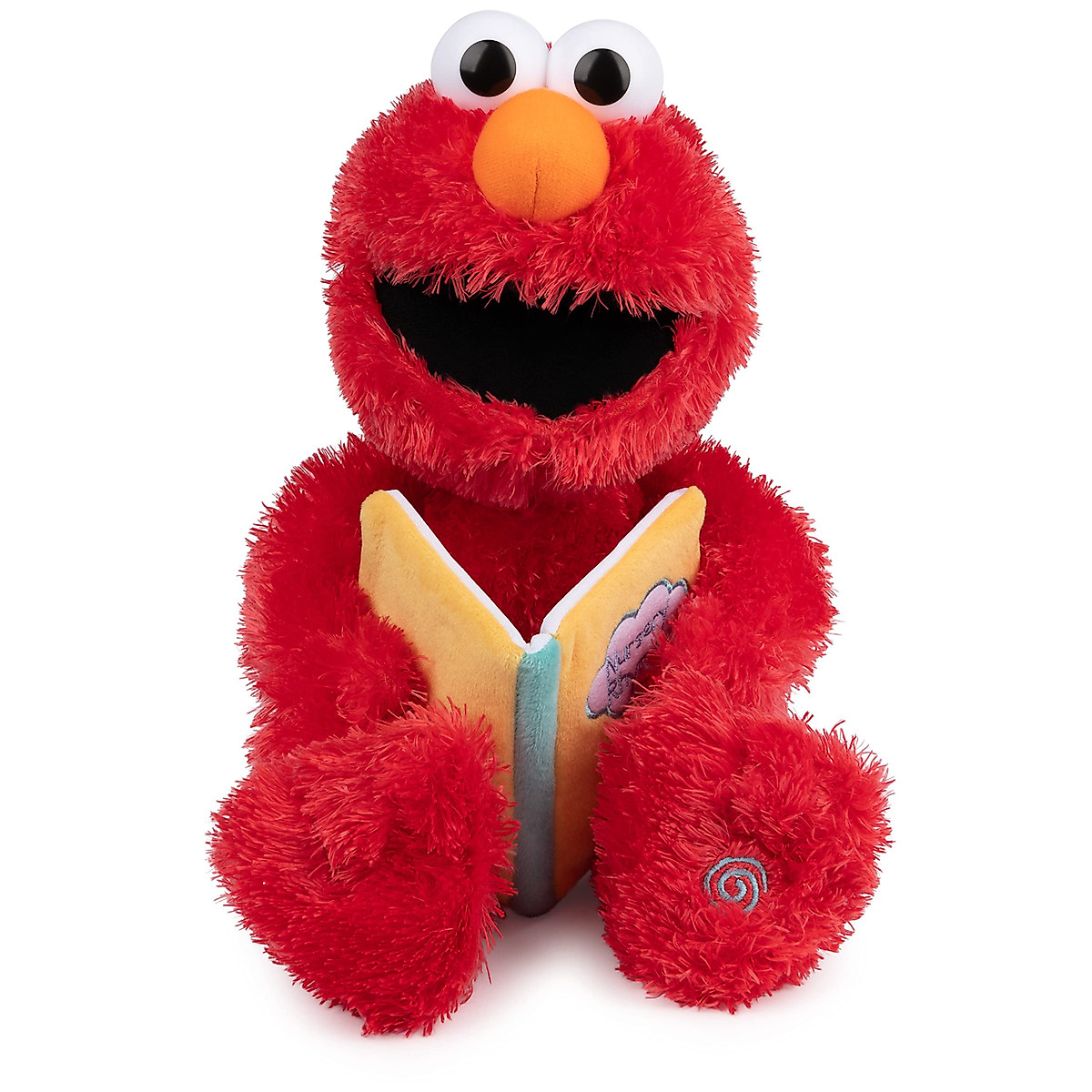 GUND Sesame Sesame Street Official Nursery Rhyme Elmo Animated Muppet Plush, Premium Plush Sensory Toy for Ages 18 Months & Up, Red, 15”