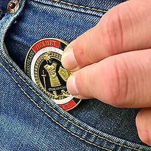 Armor of God Challenge Coin,Prayer Commemorative Coin