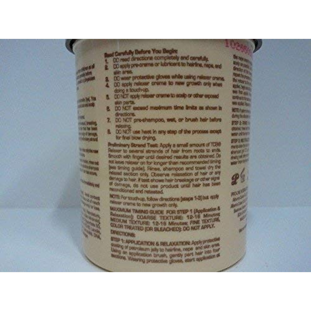 Tcb No Base Hair Relaxer Creme Super, 7.5 Ounce (SG_B00FBFQE22_US)