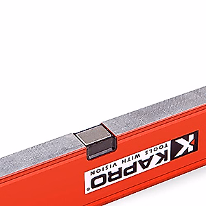 Kapro - 773 Magnetic Box Level - For Drywall Studs - Stud Slots, Plumb Site View, Shock-Resistant Ends, Acrylic Vials - VPA Certified - 36 Inch