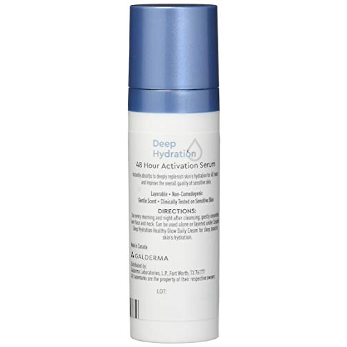 Cetaphil Cetaphil Deep Hydration 48 Hour Activation Serum 1 Fl Ounce 48 Hour Dry Skin Face Moisturizer for Sensitive Skin, 1 Fl Ounce