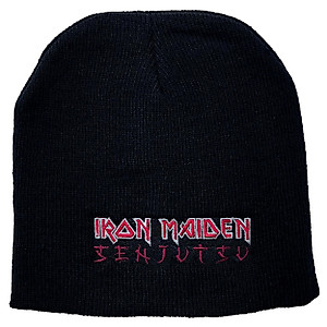 RAZAMATAZ Iron Maiden 'Senjutsu' (Black) Beanie Hat