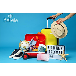 Zipper Travel Cosmetic Bag - Gradient BELLELE (Pink)