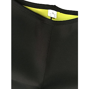 Valentina Mens Hot Body Shaper Shorts Workout Sweat Sauna Pants for Weight Loss