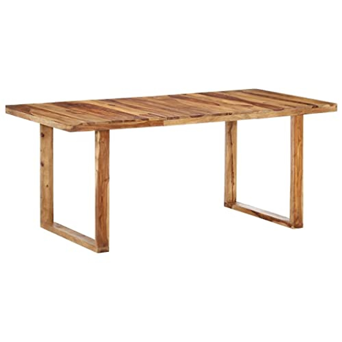 WHOPBXGAD Dining Table,Wooden bar Table, Dining Room Counter Suitable for Living Room, Dining Room, Bistro Table,70.9"x35.4"x29.9" Solid Sheesham Wood