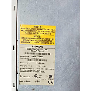 6SE7021-8TP50-Z Master Drives Used