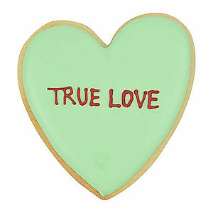 R & M International Heart Soft-Grip Cookie Cutter, One Size, Red