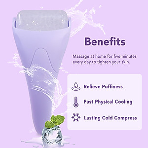 huefull Ice Face Roller Skin Care, Ice Roller for Face & Eye Puffiness Relief, Self Care Reduce Wrinkles, Face Massager Roller Gifts for Women, Skin Care Gift for Men/Woman, Christmas Gifts