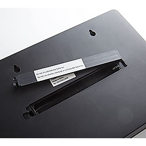 Urban Lifestyle DIY Peg Board Letter Message Box 11.8" x 1.3" x 8.2", Black