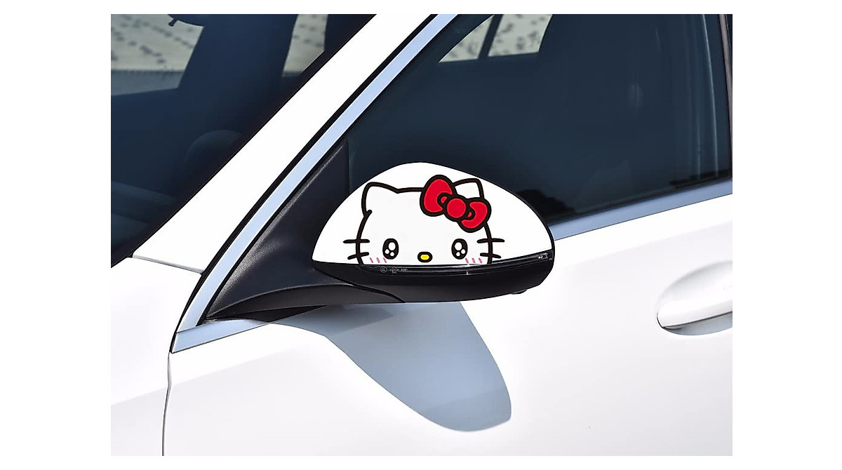 Funny Hello Kitty Vinyl Sticker for Any Surface