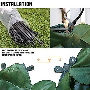 TANG Artificial Ivy Privacy Fence Screen for Balcony Deck Porch Backyard Patio Faux Fake Hedge Fence Plants Cover Coverage Vine Greenery Backdrop Wall 39" x 156" inch