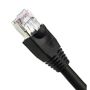 Ultra Spec Cables 100ft Cat6 Outdoor Waterproof Ethernet Cable Direct Burial (600MHz) Shielded (Pure Copper)