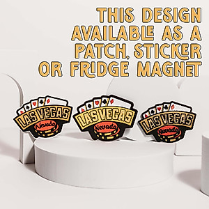Vagabond Heart Las Vegas Nevada Patch - Las Vegas Strip Souvenir