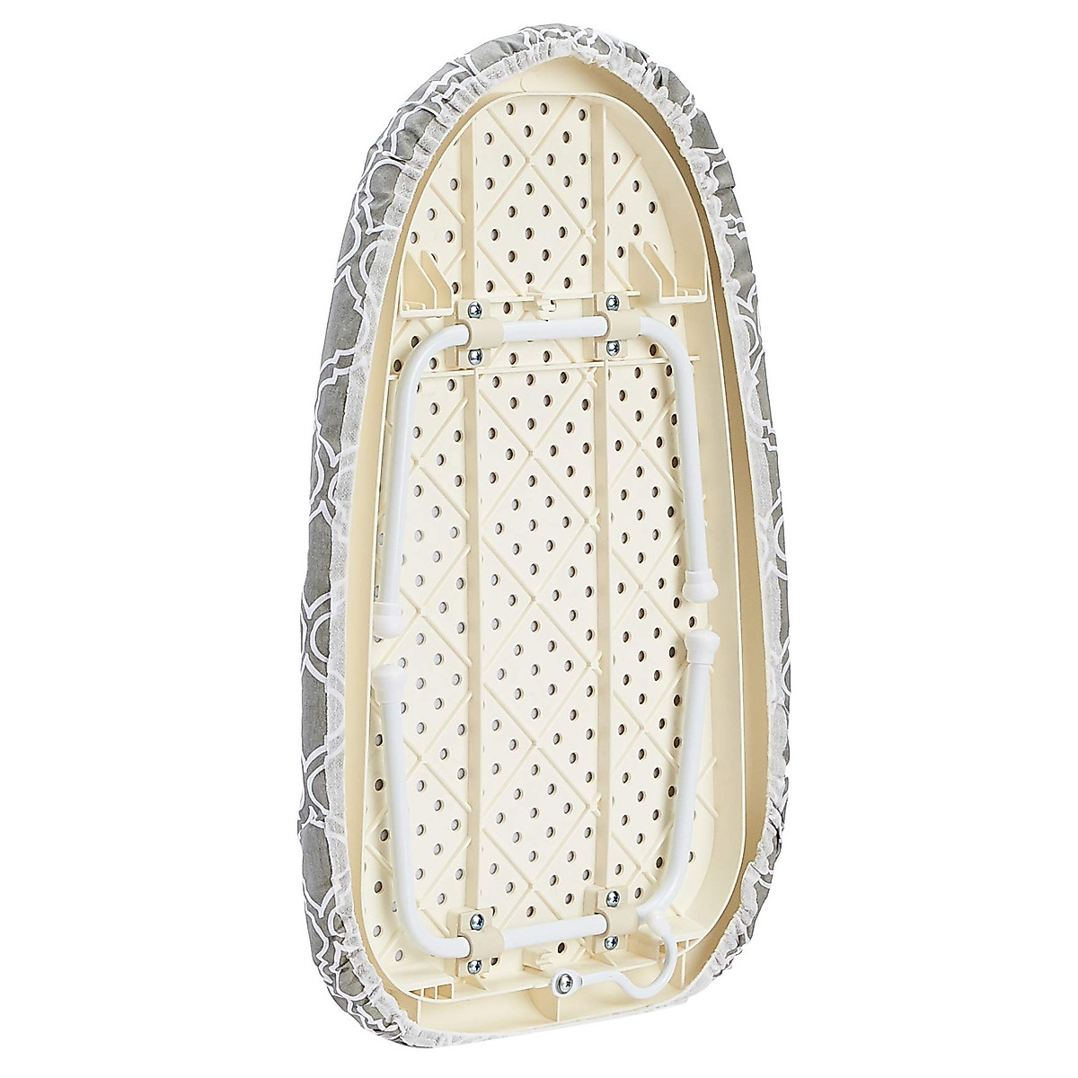 Amazon Basics Tabletop Ironing Board with Folding Legs - Trellis Removable Cover