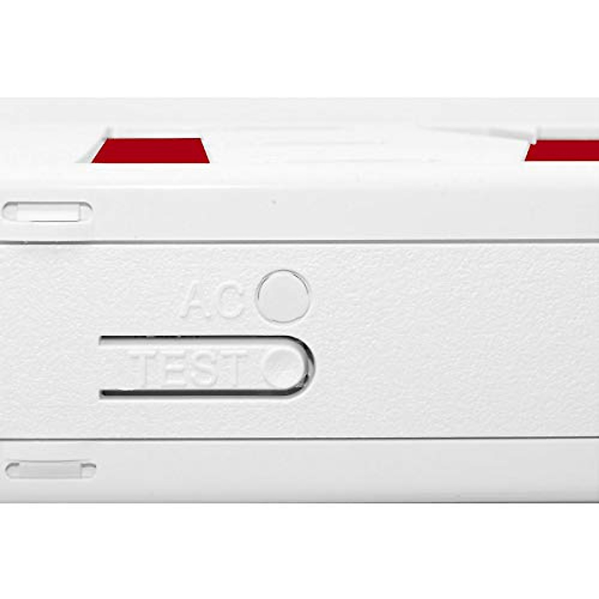 LFI Lights | Combo Red Exit Sign with Emergency Lights | White Housing | All LED | Two Adjustable Round Heads | Hardwired with Battery Backup | UL Listed | (2 Pack) | COMBOJR2-R