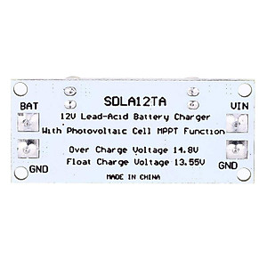 Fafeicy Solar Controller Module, Acid Battery Charger Module, for 1-1000AH 12V MPPT Solar Controller (with Terminal), Solar Controller