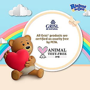 Ricitos de Oro Honey and Argan Baby Body Lotion That Helps Smooth Baby Skin -Hypoallergenic with Honey Bee Extract Delicious Scent, 2-Pack of 12.8 FL Oz Each, 2 Bottles.