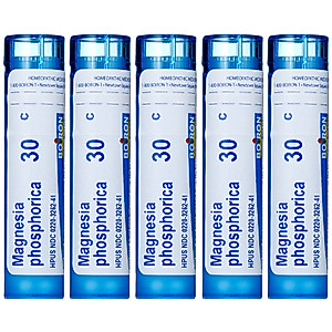 Boiron Magnesia Phosphorica 30C (Pack of 5), Homeopathic Medicine for Abdominal Pain