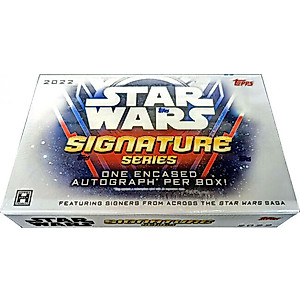 2022 Topps Star Wars Signature Series Hobby Box: 1 Random Autographed Card per Box