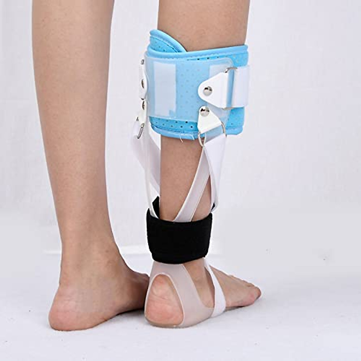 CUSMA Ankle Foot Drop Brace Orthosis Splint - Foot Brace for Dorsiflexion Movement & Improved Walking Gaitfor in Day & Night,Left,L