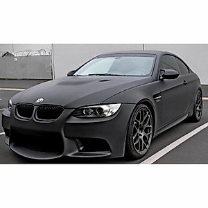 3M 1080 M12 MATTE BLACK 5ft x 1ft (5 Sq/ft) Car Wrap Vinyl Film