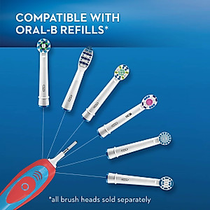 Oral-B Pro-Health Sparkle Fun Battery Power Kids Electric Toothbrush with Replaceable Sensitive Brush Head, for Kids 3+