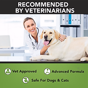 NOVEHA Pet Ear Wipes - Dog Ear Cleaner Wipes, Otic Cleanser for Dogs & Cats - Stop Ear Itching with Aloe Vera, Eucalyptus and Witch Hazel for Odor Control, Dirt and Wax Removal, Unscented (150 Count)