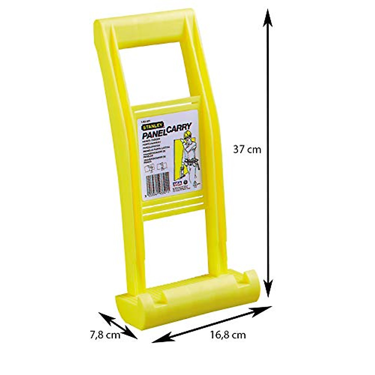 Stanley 1-93-301 Drywall Panel Carrier, Yellow