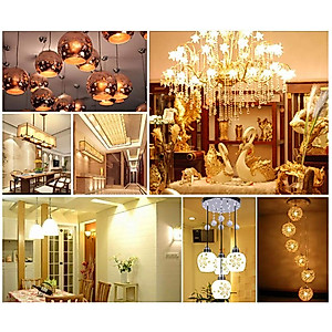 G4 LED Bulbs Dimmable G4 Bi-Pin Base 6W(Equivalent to 50W Halogen Replacement) Warm White 3000K Ceramic Base LED Corn Light for Home Lighting Bedroom, 64 LED 2835 SMD,Dimmable,6 Pack