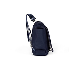 HAIKU To Go Convertible 2.0 Crossbody and Backpack Messenger-Style Travel Bag with Adjustable Shoulder Straps, Dual Pockets, Midnight