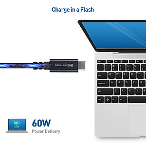 Cable Matters 20Gbps Active USB4 Cable 16.4 ft / 5m with 4K Video & 60W Charging, Compatible with Thunderbolt 4/3, USB C for VR Headset, Apple Vision Pro, MacBook Pro, DELL XPS, Surface Pro and More