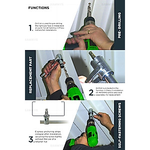 Sammys 8152910-25 25/64 in. Drill Bit for Sammys X-Press IT Installation Kit