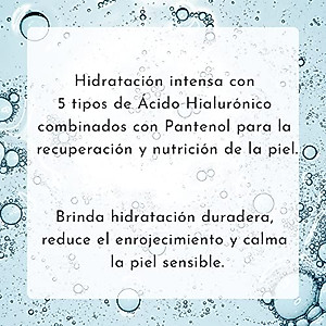 NUA CELL HYALURONIC 5 PANTHENOL B5 Serum, 5 Hydro Complex + Recovery serum, For Home Aesthetic Cosmetics, Daily Intense Hydration For Dehydrated Skin from Korea, 2Fl.Oz, Liposome Cell System