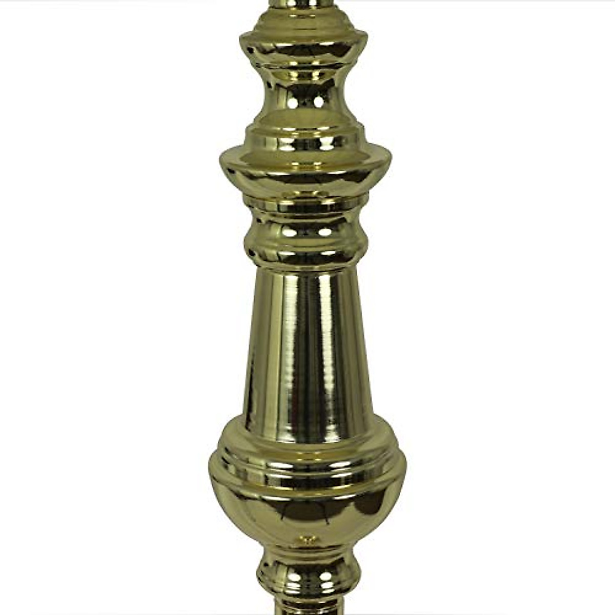 Décor Therapy PL3780 Floor Lamp, Polished Brass