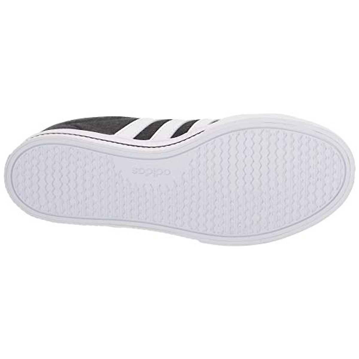 adidas Men's Daily 3.0 Skate Shoe, Core Black/Cloud White/Core Black, 10.5