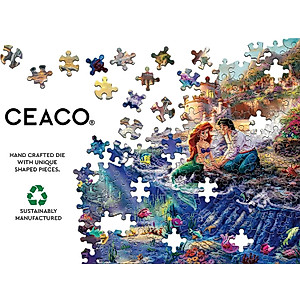 Ceaco - Thomas Kinkade - Disney Dreams Collection - The Little Mermaid - 2000 Piece Jigsaw Puzzle