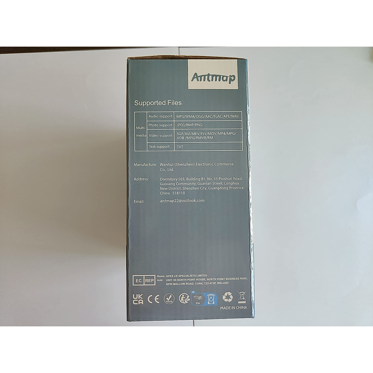 Mini Projector with WiFi, Supported 1080P Full HD, Portable Outdoor Movie Projector, Home Theater Video Projector Compatible with TV Stick/HDMI/USB/PS4/iOS & Android