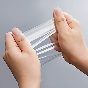 Cherodada 3" x 4" (200 pcs) 2 Mil Small Clear Plastic Zip Bags Resealable Baggies for Jewelry, Gift Card, Candy, Electronics