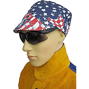 Kevlar Welding Cap Mesh Inside Liner Pure Cotton Orange