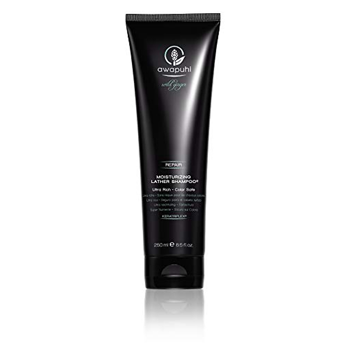 Paul Mitchell Awapuhi Wild Ginger Moisturizing Lather Shampoo, Ultra Rich, Color-Safe Formula, For Dry, Damaged + Color-Treated Hair, 8.5 fl. oz.