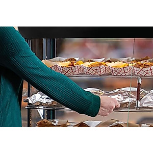 Kratos 30Y-017 48" Hot Food 3 Shelf Display Case and Merchandiser with Sliding Doors - 120V, 1200W