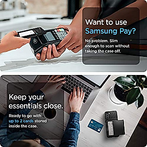 Spigen Slim Armor CS Designed for Galaxy S21 Case (2021) - Black