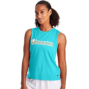 Champion Women's Tank, Oxford Gray, Large