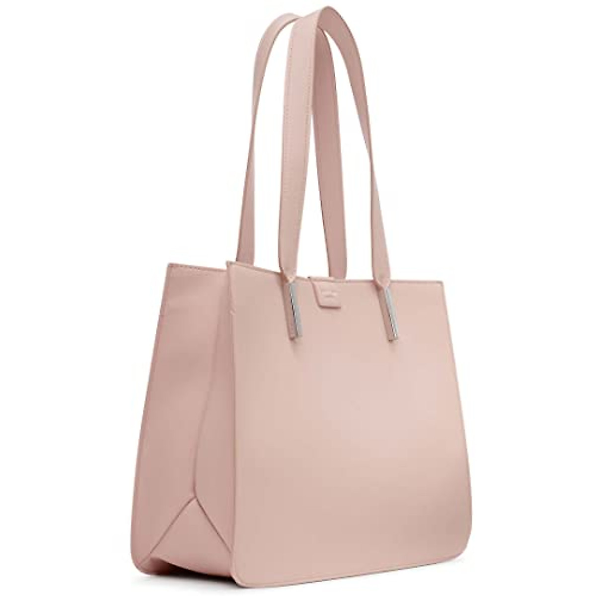 Calvin Klein Audrey North/South Tote, Rose Smoke