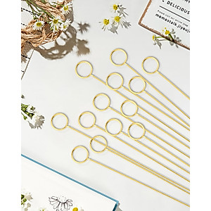 30Pcs Floral Card Holder Picks-Wire Place Card Holder for Wedding-Metal Photo Picture Clip Holder-Table Name Number Holder,Memo Note Holder for Flower Arrangement,Wedding,Baby Shower,Party,Decorations