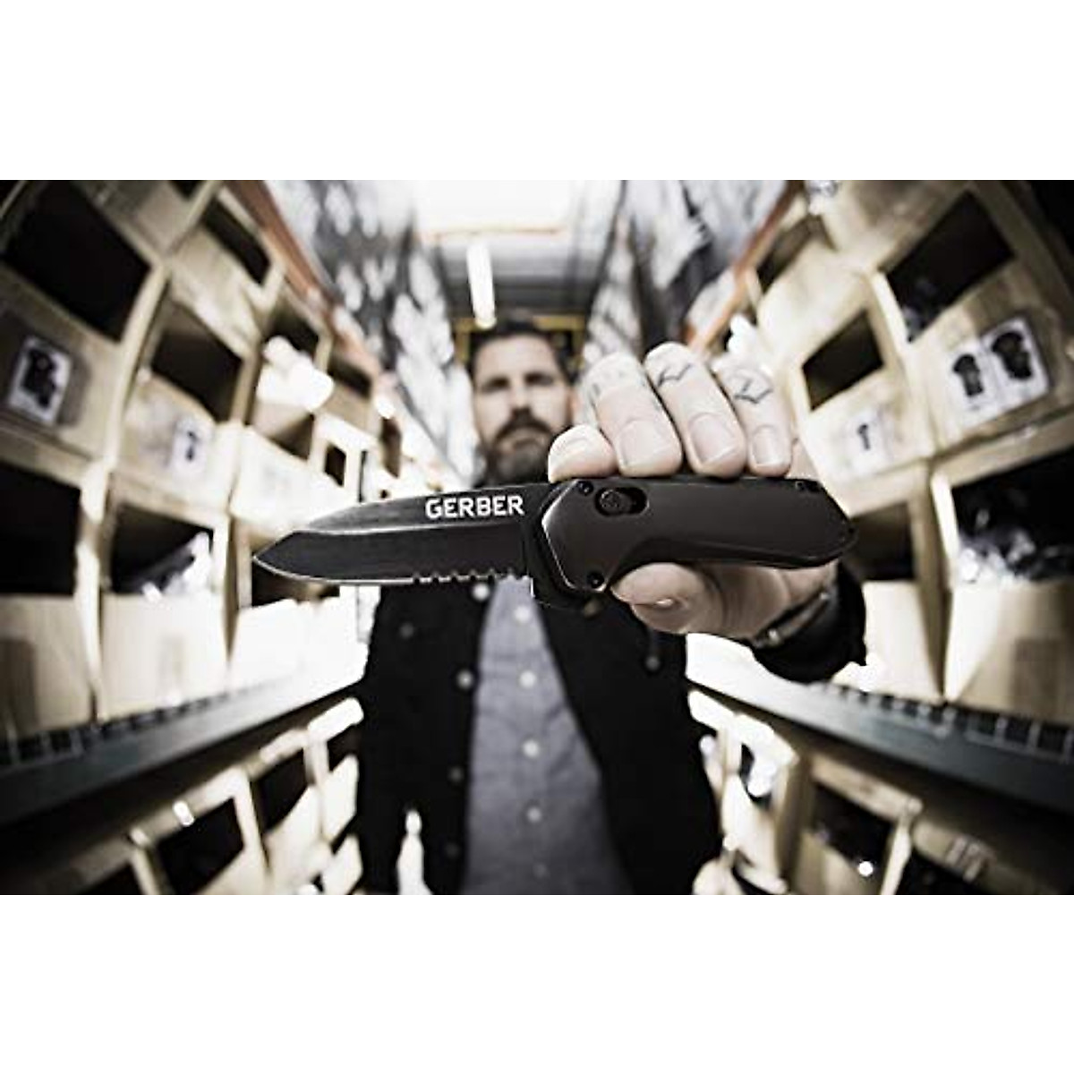 Gerber Highbrow Compact, Pocket Knife with Assiste