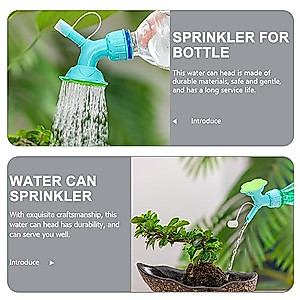Didiseaon Watering Can Flower Heads 3pcs Water Sprinkler Nozzle Gardening Sprayer Beverage Bottle Watering Tool for Plant Cultivation Potted Flowers Bonsai
